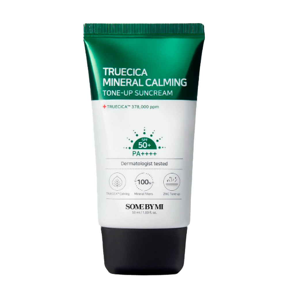 Солнцезащитный крем SOME BY MI Truecica Mineral Calming Tone-up ...